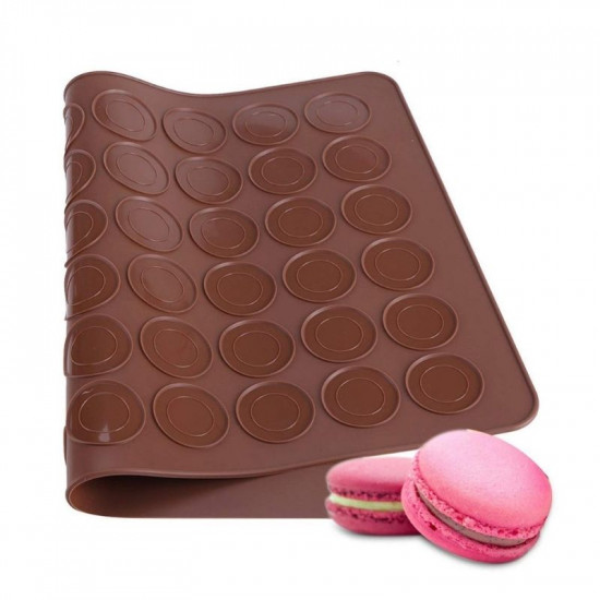 SILICONE MACARON BAKING MAT - 48 CAVITY